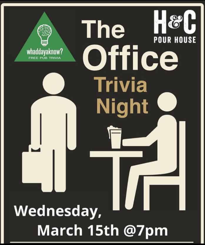 The Office Trivia Night - H&C Pourhouse - HHRevolution