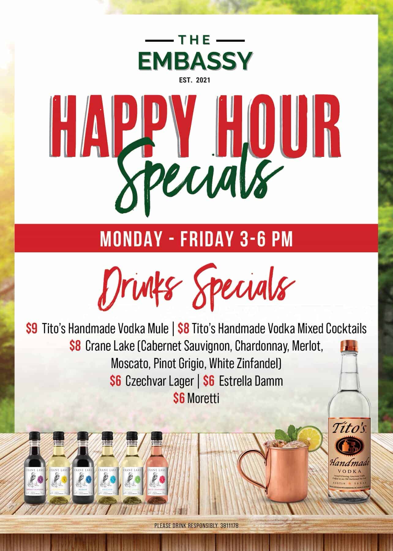 The Embassy in University Village Chicago Happy Hour - HHRevolution