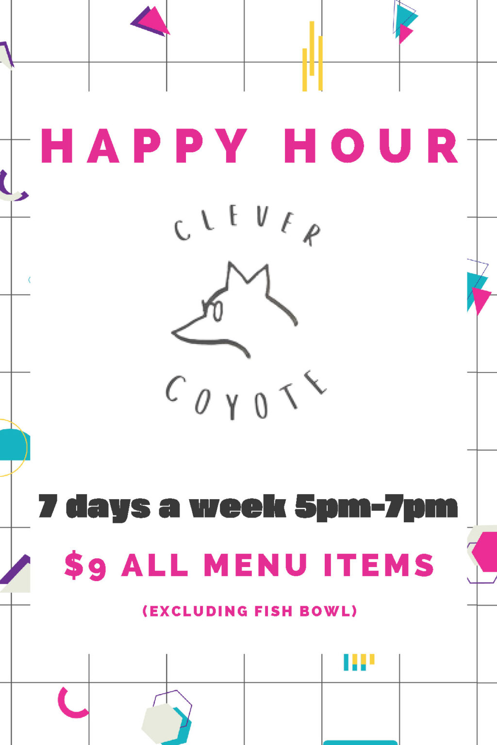 Clever Coyote in Wicker Park Chicago Happy Hour - HHRevolution